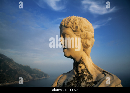 Greta Garbo stone on Villa Cimbrone Ravello villas "amalfi coast ...