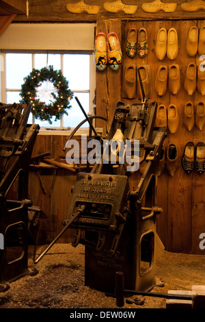 Amsterdam clog factory Stock Photo - Alamy