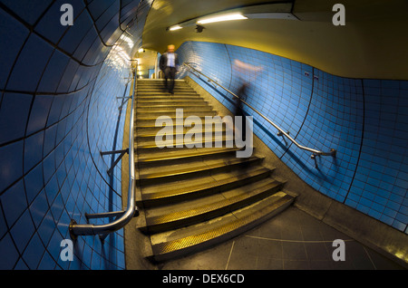 Embankment Underground Tube Station Northern Line Platform, London ...