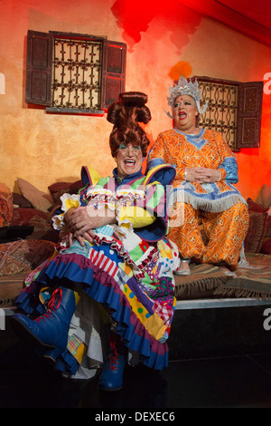Aladdin Christmas Pantomime at the New Wimbledon Theatre, London ...