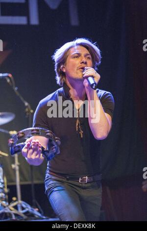 Taylor Hanson of Hanson performs at the House of Blues on November 11 ...