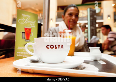 Costa coffee shop Grand Arcade Shopping Centre Cambridge City ...