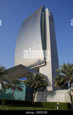 Building of the National Bank of Dubai, NBD, Dubai Creek, Dubai, United ...