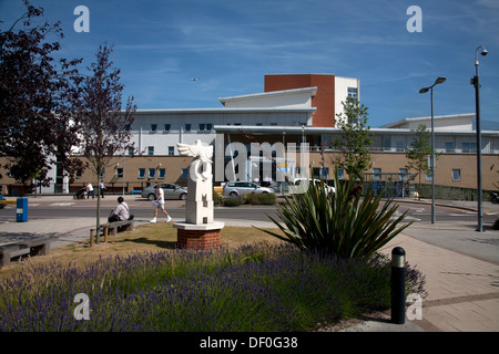 The exterior of Queen Mary's Hospital, Roehampton, London, England, UK ...