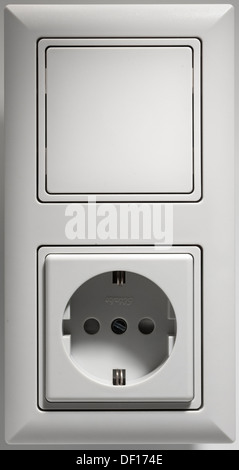 Sockets, symbol photo electricity costs Stock Photo - Alamy