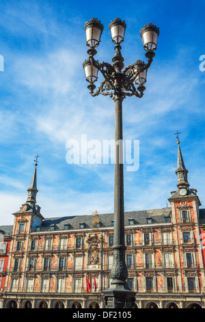 Spain, Madrid,Plaza Mayor. Madrid most famous square completed in 1619 ...
