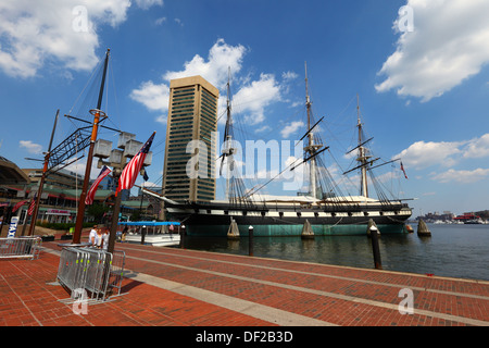 USS Constellation Museum & World Trade Center, Inner Harbor, Baltimore ...