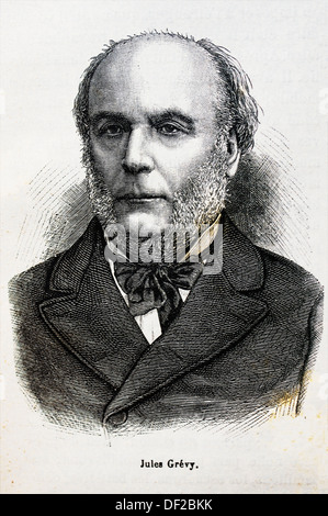 François Paul Jules Grévy, 1807-1891, President of the French Third ...