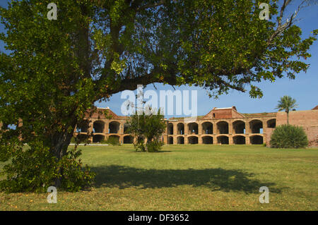 Inside Fort Jefferson and the Dry Tortugas National Park Florida USA ...