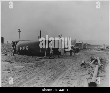 Erection of a Transa-Home Stock Photo - Alamy