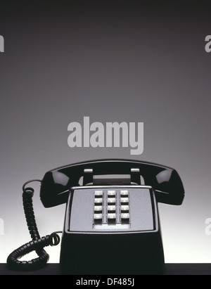 old retro telephone technology call nostalgia communication Stock Photo ...