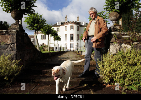 Sir Fitzroy MacLean Home Strachur House Strachur Argyll Loch Fyne ...