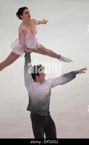 Oberstdorf, Germany. 27th Sep, 2013. Martin Rappe from Germany skates ...