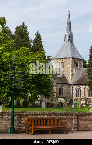 Village Sign, Wheathampstead, Hertfordshire Stock Photo - Alamy