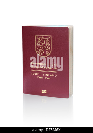 Finnish (Finland) passport. This is the new (2013) of the passport ...