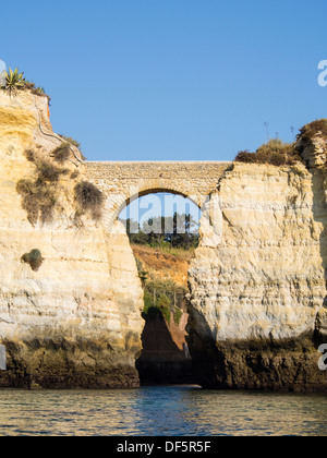 Roman Bridge, near Lagos, Algarve, Portugal Stock Photo - Alamy