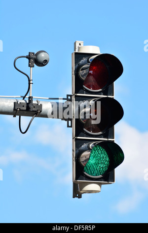 Traffic Light with Sensor Stock Photo: 2794107 - Alamy