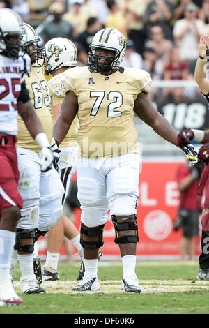 September 28, 2013 - Orlando, FL, U.S: UCF Knights defensive lineman ...
