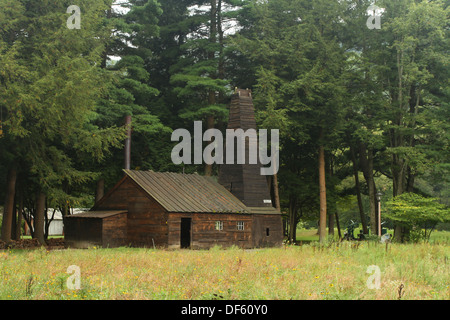 Derrick at Drake Well Museum Titusville Pennsylvania, first oil well in ...