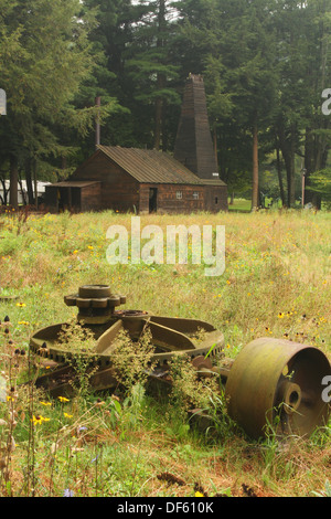 Derrick at Drake Well Museum Titusville Pennsylvania, first oil well in ...