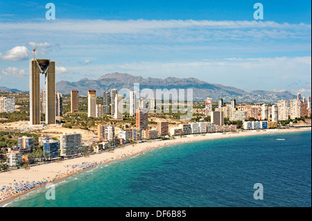 InTempo luxury skyscraper and other high-rises in Benidorm, Alicante ...