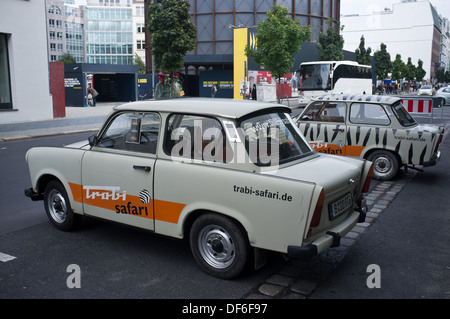 Berlin Tourist attraction, Trabi Trabant East German Classic car and ...