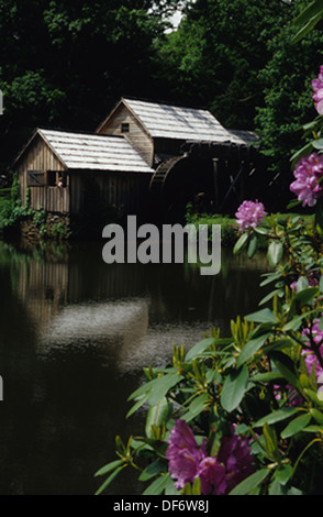 Historical Mabry Mill Virginia in USA US beautiful rural landscape ...