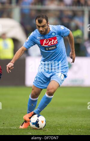 Genova, Italy. 28th Sep, 2013. Goran Pandev (Napoli) Football / Soccer ...