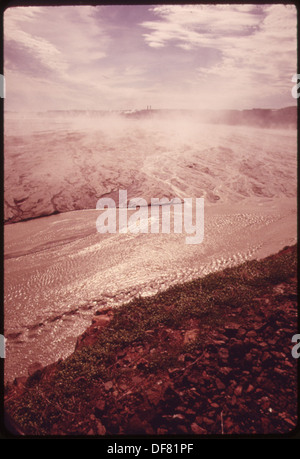 At the Reserve Mining Company’s dump site on Lake Superior, foul ...