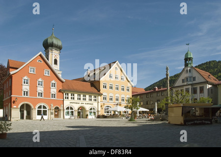 Town Square of Immenstadt, Allgau, Germany Stock Photo: 76296064 - Alamy