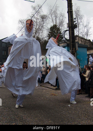 ´ BLANC MOUSSIS´ CARNAVAL DE STAVELOT BELGIUM Stock Photo - Alamy