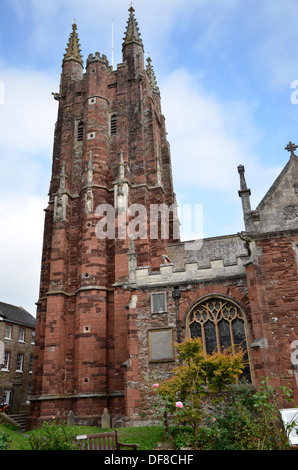 St Mary's church Totnes devon uk Stock Photo - Alamy