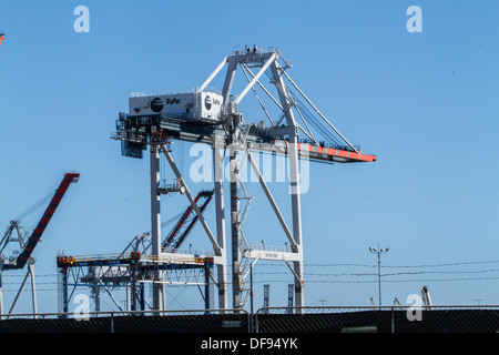 Port of Los Angeles Container Terminal Cranes Stock Photo: 14750750 - Alamy