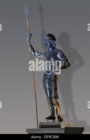 Bronze Mars Statue Zeugma Mosaic Museum Gaziantep Turkey Stock Photo ...