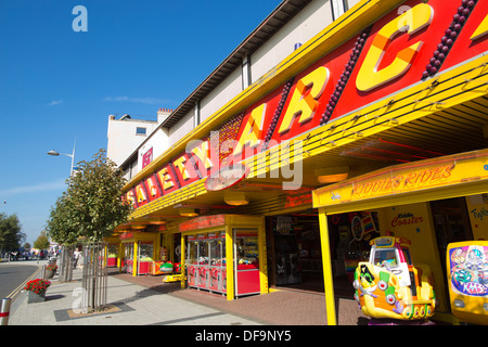 Gaiety Arcade, Pier Street, Clacton-On-Sea, Essex, England, United ...