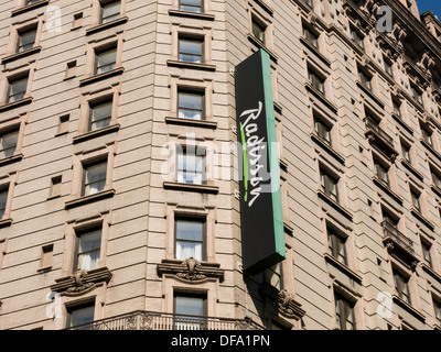 The Radisson Martinique Hotel Facade in New York City Stock Photo - Alamy