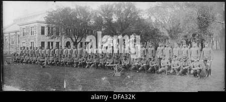 Uniformed soldiers in group picture Stock Photo - Alamy