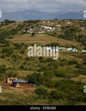 South African President Jacob Zuma homestead in Nkandla area in KwaZulu ...