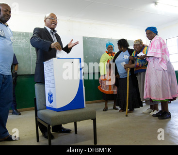 South African President Jacob Zuma homestead in Nkandla area in KwaZulu ...