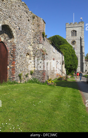 Charing Church precinct Kent England UK GB Stock Photo - Alamy