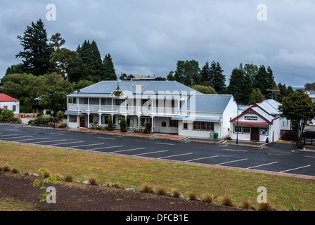 Turoa Ski Lodge Ohakune Stock Photo - Alamy