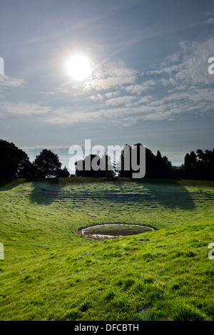 Earthworks Ballynahatty Northern Ireland Stock Photo - Alamy