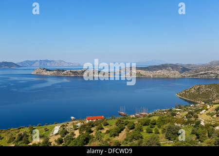 Turkey, View of Sogut village Stock Photo - Alamy