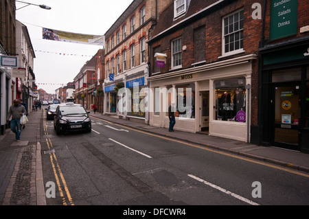 Farnham Town centre Shops Surrey England UK Stock Photo: 61138627 - Alamy