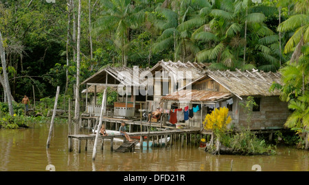 Life on the Amazon river, close to Belem, Para, Brazil Stock Photo - Alamy