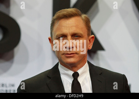 Actor Daniel Craig during " Skyfall " movie premiere in Berlin on 30th ...