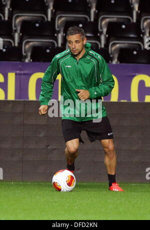 Swansea, UK. 02 October 2013. Pictured: Mario Mutsch Re: FC St Gallen ...