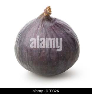 fresh bio figs fruits on the orange background Stock Photo - Alamy