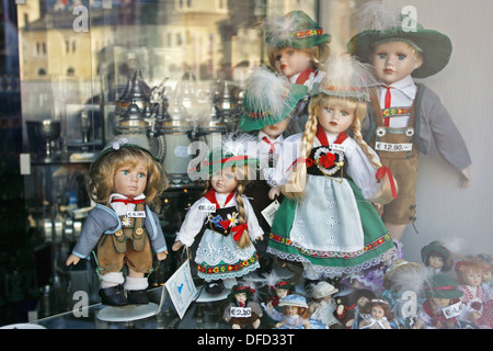 Traditional Austrian souvenirs, Salzburg, Austria Stock Photo: 21104403 ...