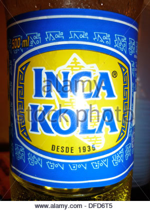 Soda drink Inca Cola, coca cola, fanta, sprite Stock Photo: 327804894 ...